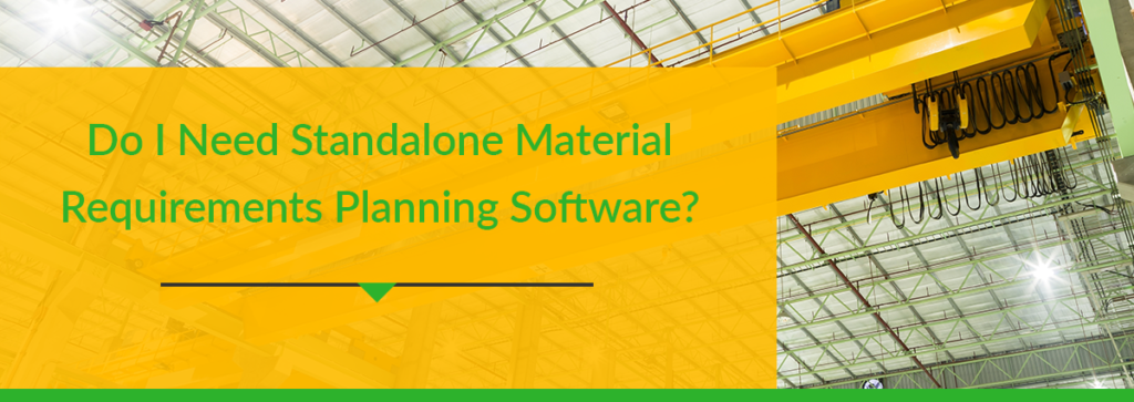 Excel Material Requirements Planning